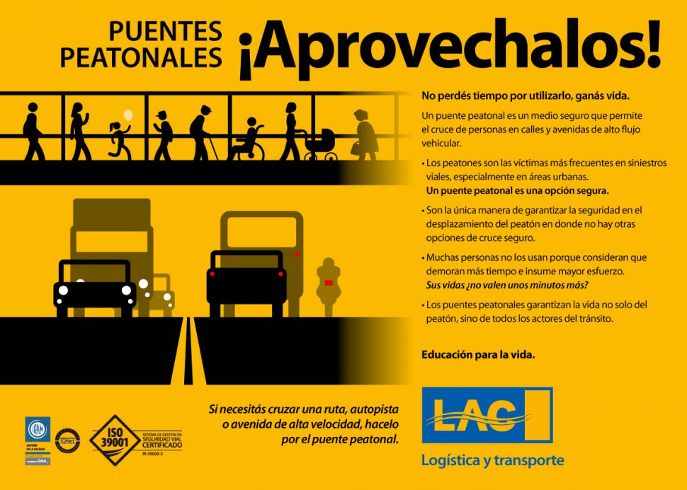 Lac Organización Tecnología Valor Puentes Peatonales ¿por Qué
